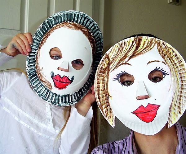 Paper Plate Masks Craft Fiesta
